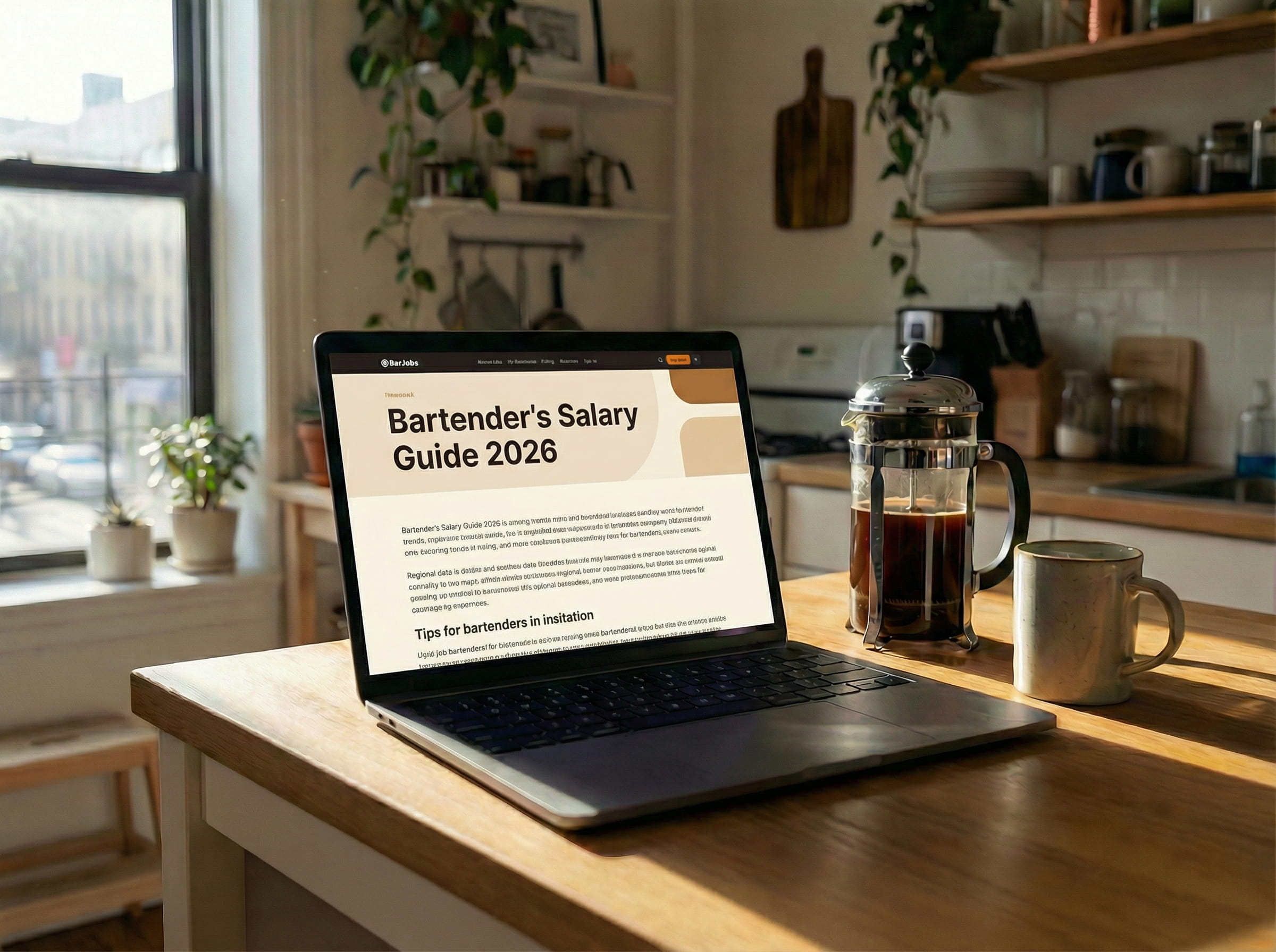 Bartender Salary Guide 2026: What You Should Actually Expect